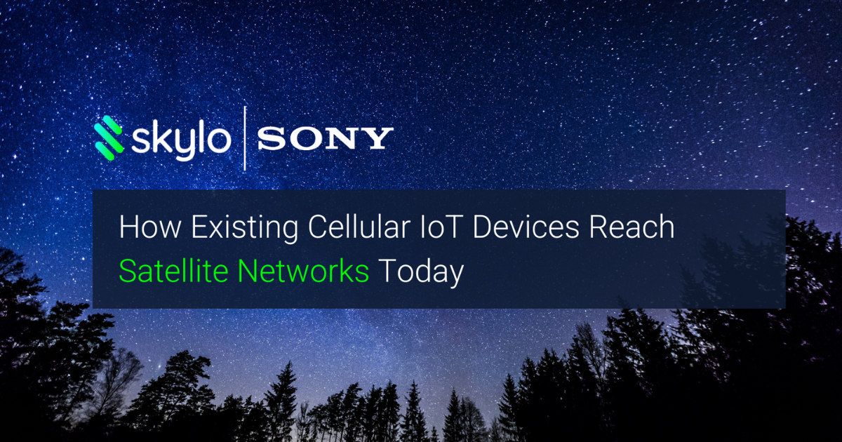How Existing Cellular IoT Devices Reach Satellite Networks Today